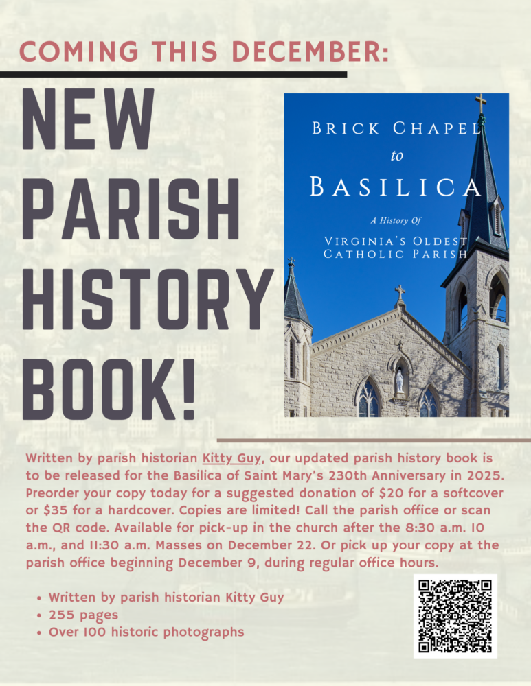 Order the Updated Parish History Book Today In Honor of Next Year’s ...