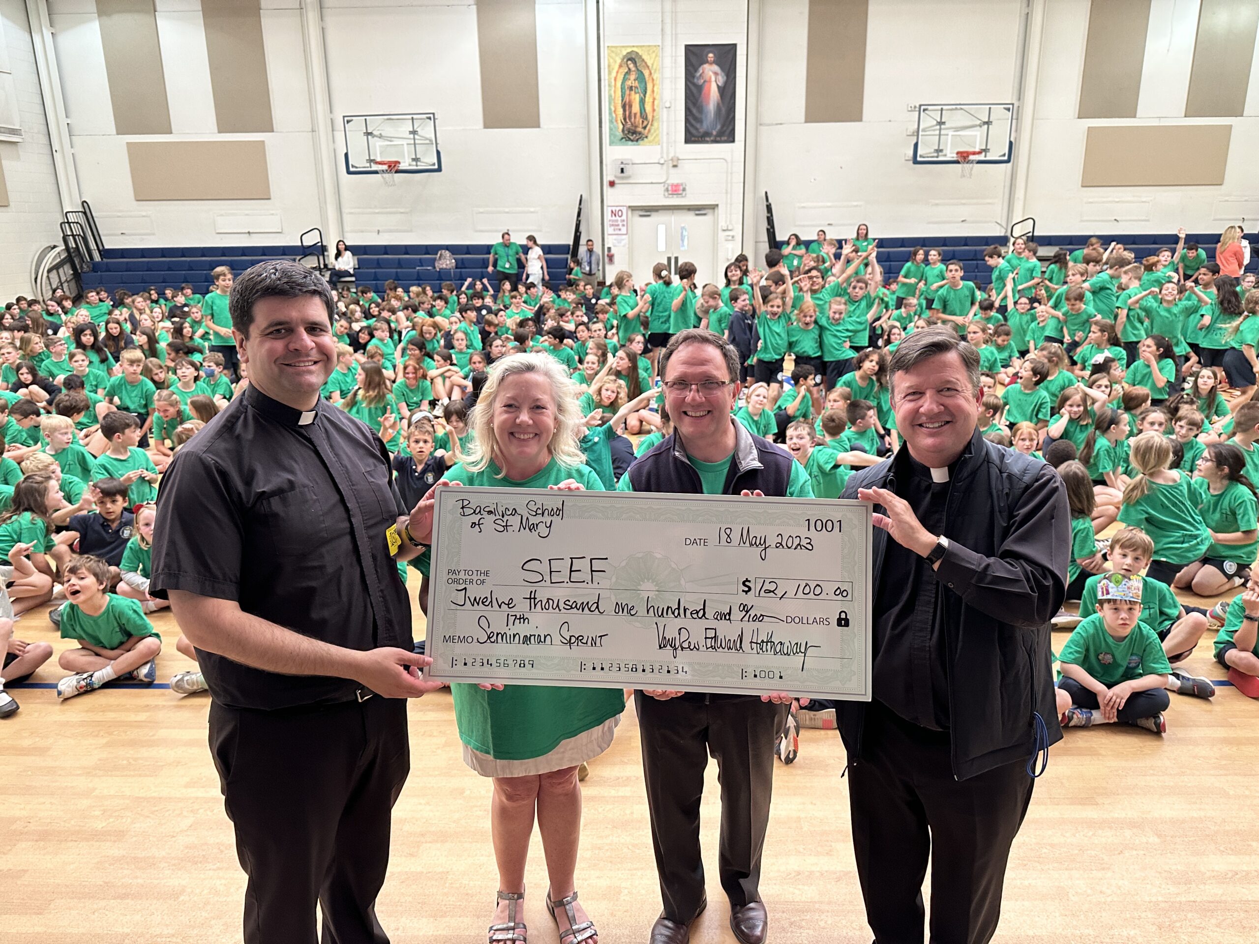 Seminarian Sprint 2023 Raises More than $24,000 - The Basilica of Saint Mary