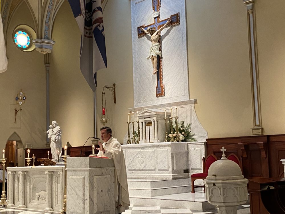 Basilica School Students Attend Mass at the Basilica during the Feast ...