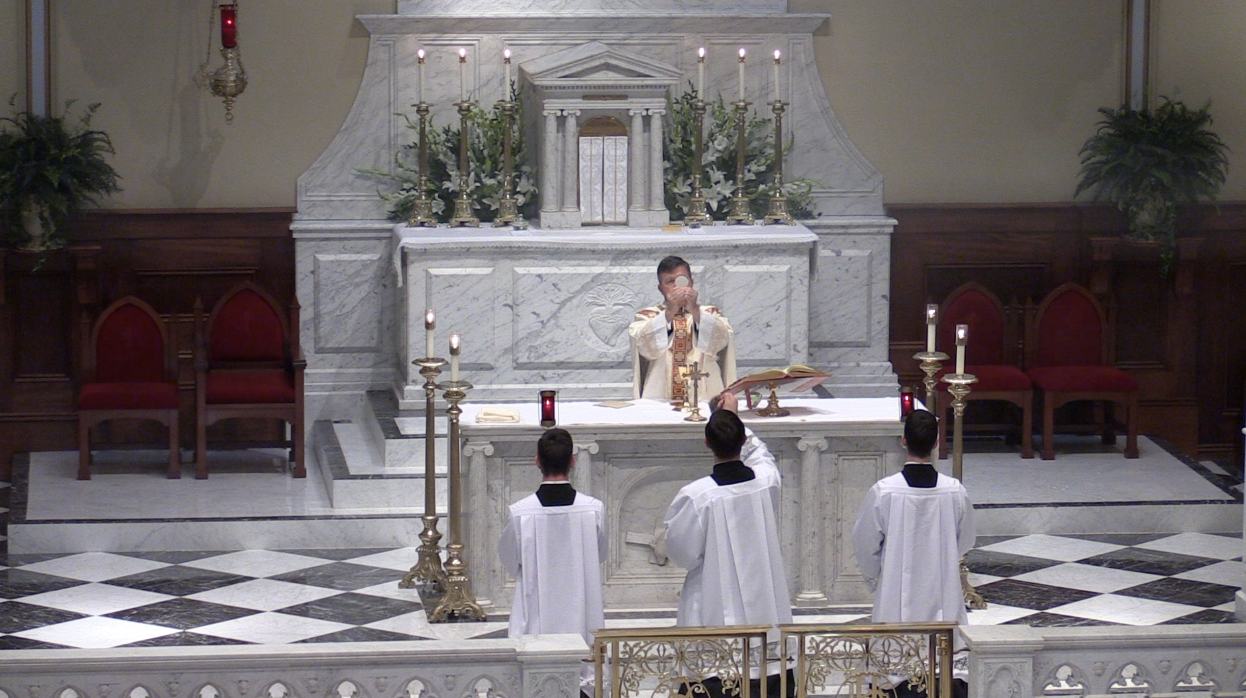 Live Video Streams – Mass and Other Liturgies - The Basilica of Saint Mary