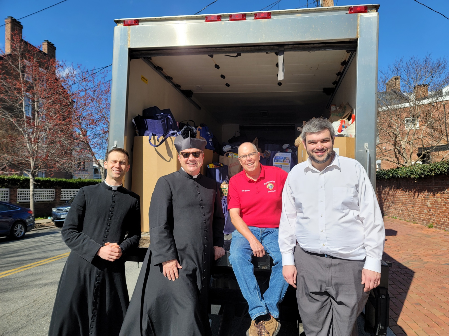 Basilica Parishioners Donate a Record Amount of Food during Our Recent ...