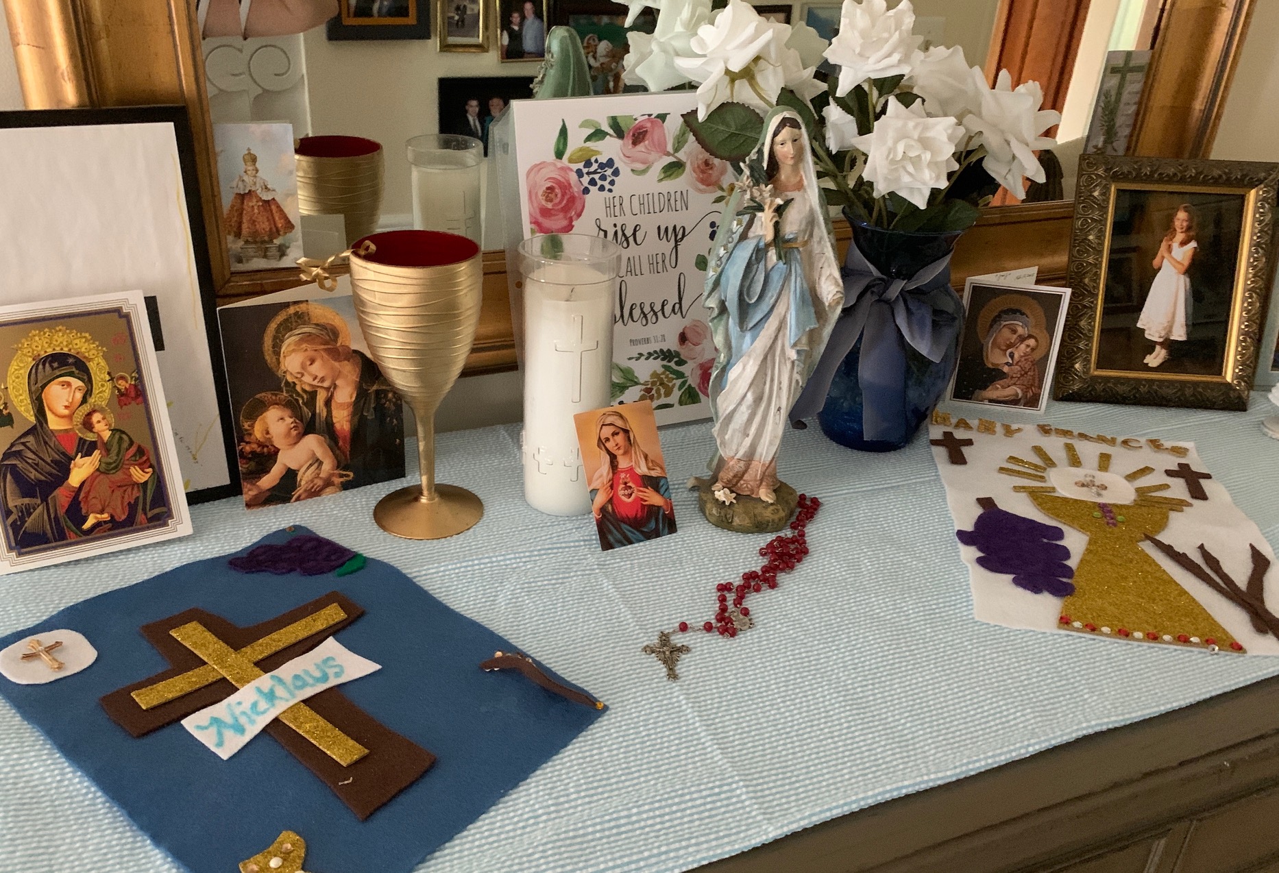 May Altar Challenge - The Basilica of Saint Mary