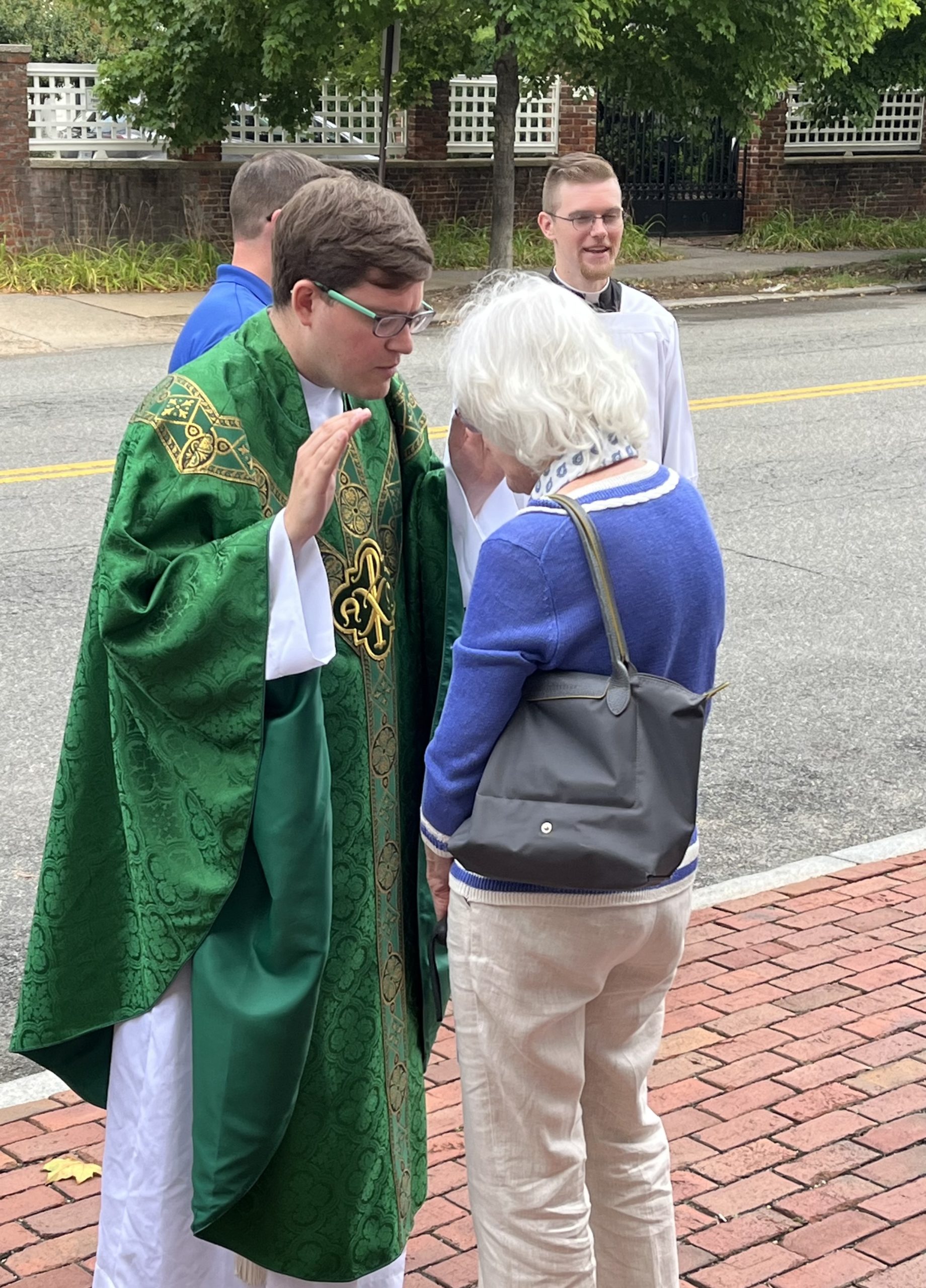 Father Peter Clem Celebrates His First Mass at the Basilica - The ...