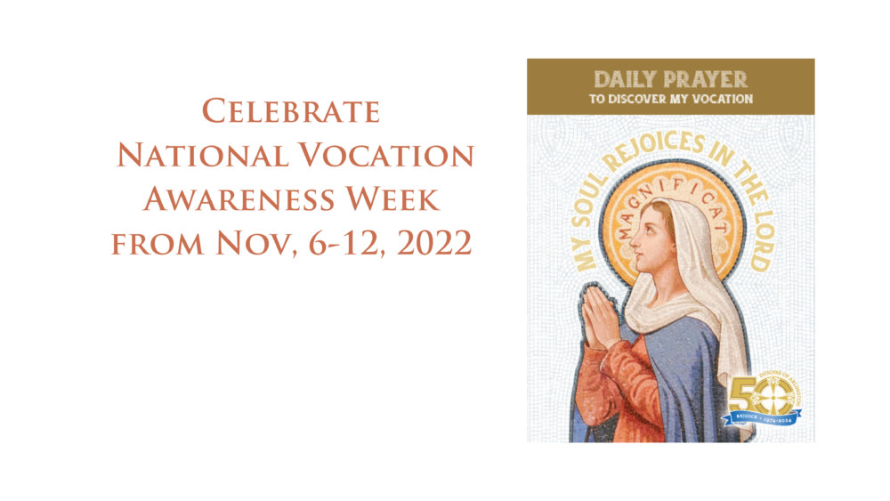 National Vocation Awareness Week Being Celebrated This Week, November 6 ...